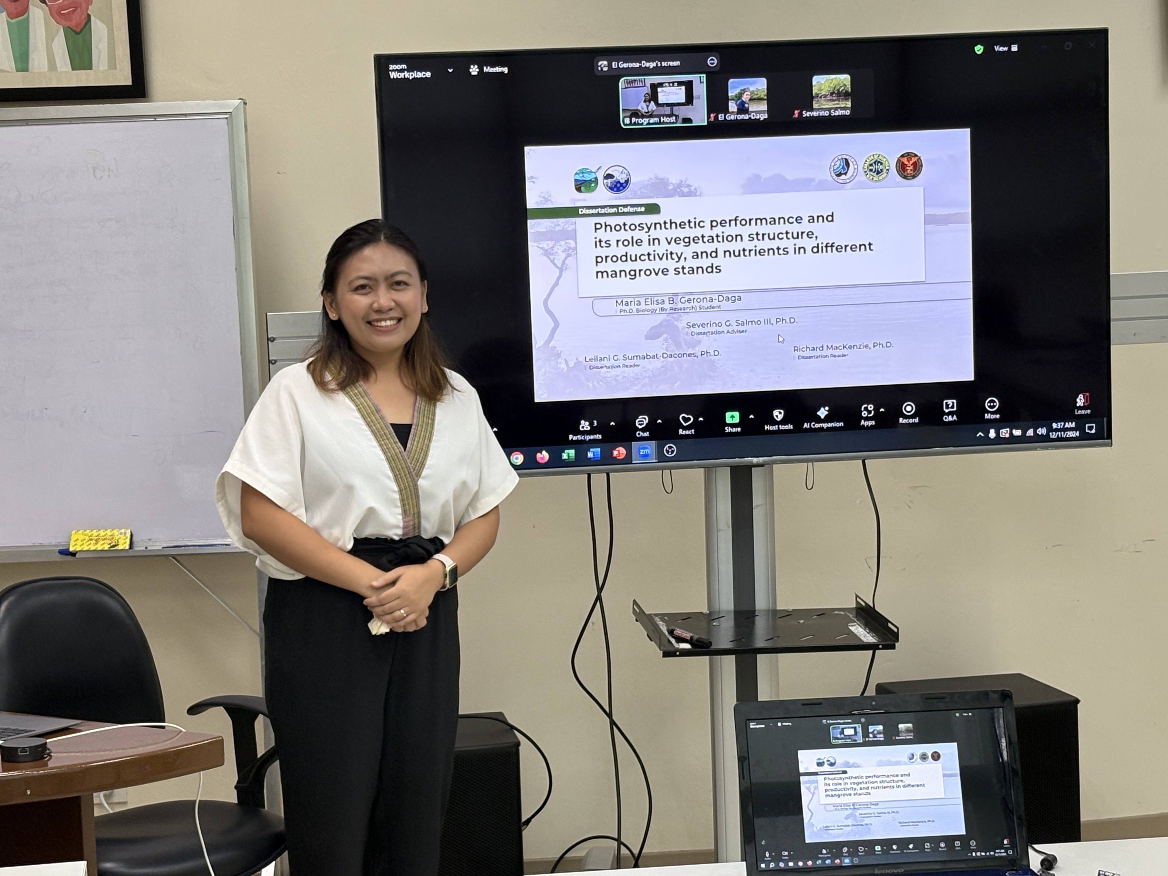 PEER-funded PhD Biology student successfully passed the Final ...