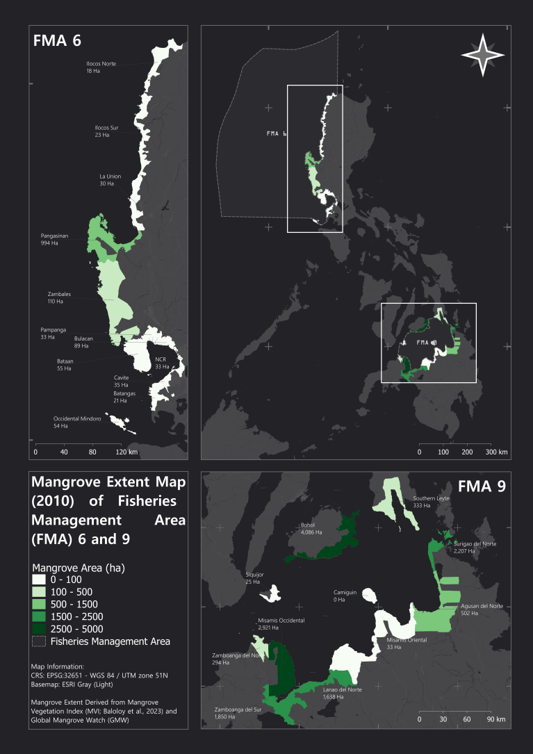 Remote Sensing Maps – Mangrove Ecology