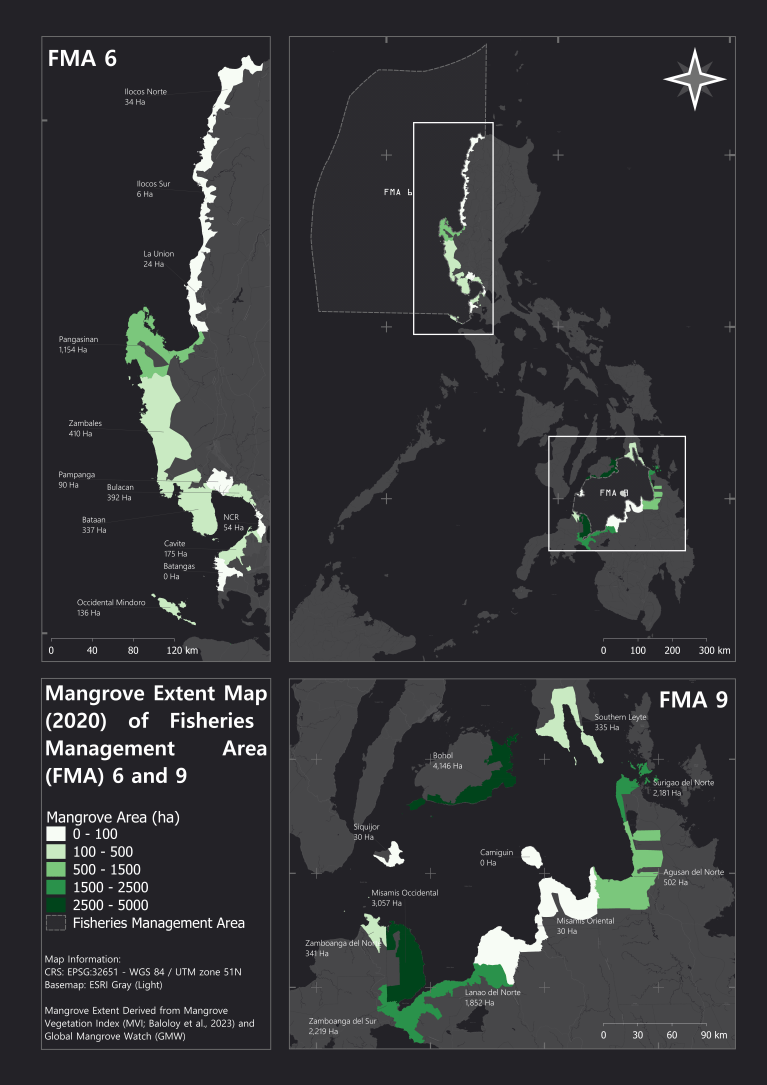 Remote Sensing Maps – Mangrove Ecology